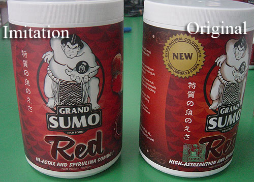 How to differenciate the original and the imitation of Grand Sumo fish ...